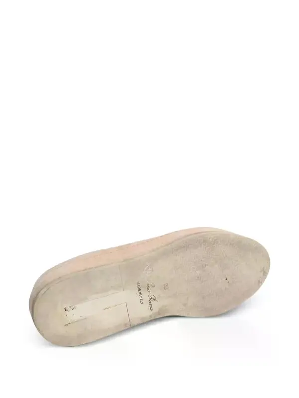 Loro Piana Low-top Suede Sneakers