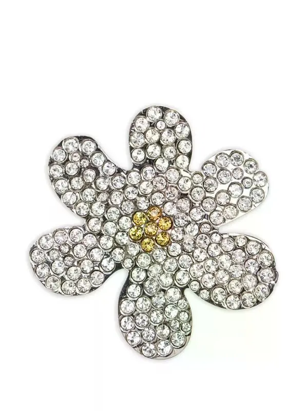 Marni Crystal-embellished Asymmetric Pins