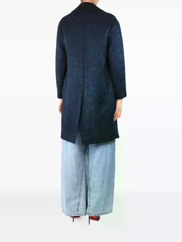 JOSEPH Double-breasted Brocade Coat