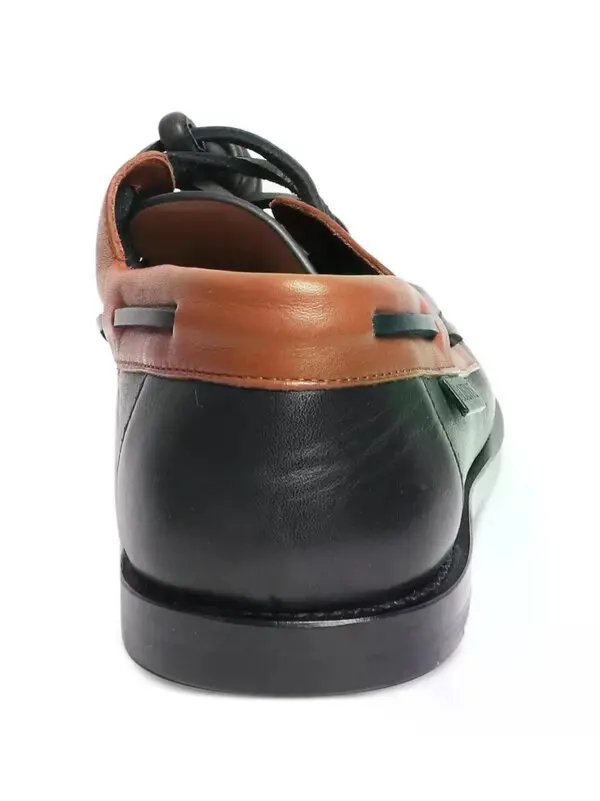 Loewe Campo Boat Shoes - Black