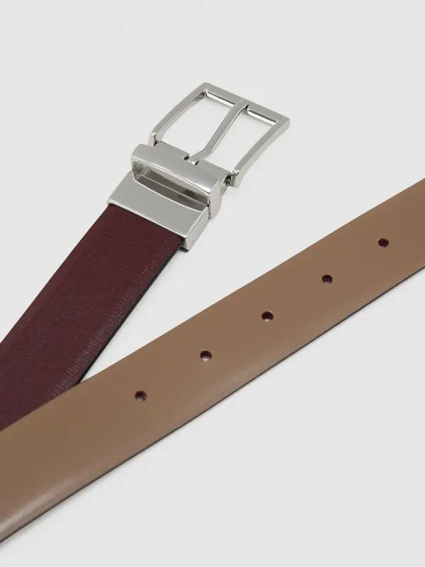REISS Reversible Leather Belt