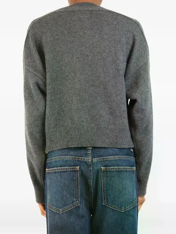 Loulou De Saison Cashmere V-neck Long-sleeve Sweater