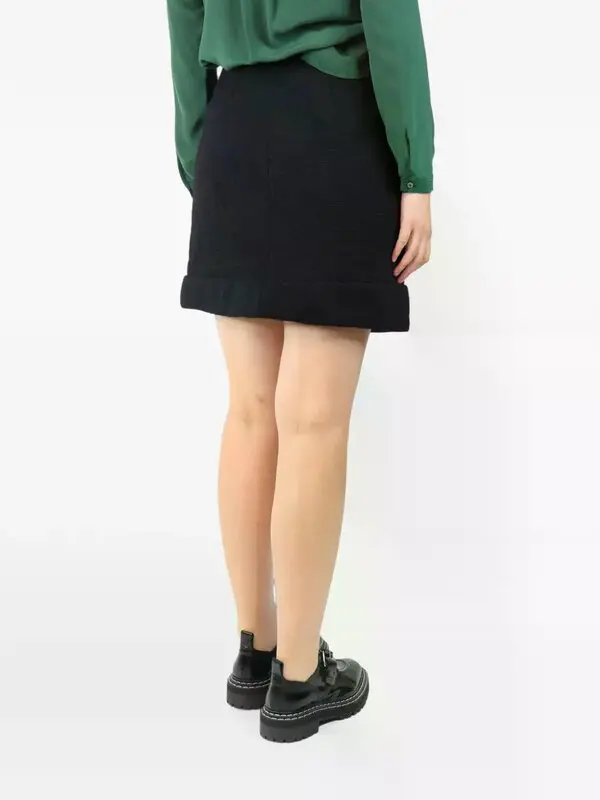 Balenciaga Tweed Pocket Mini Skirt
