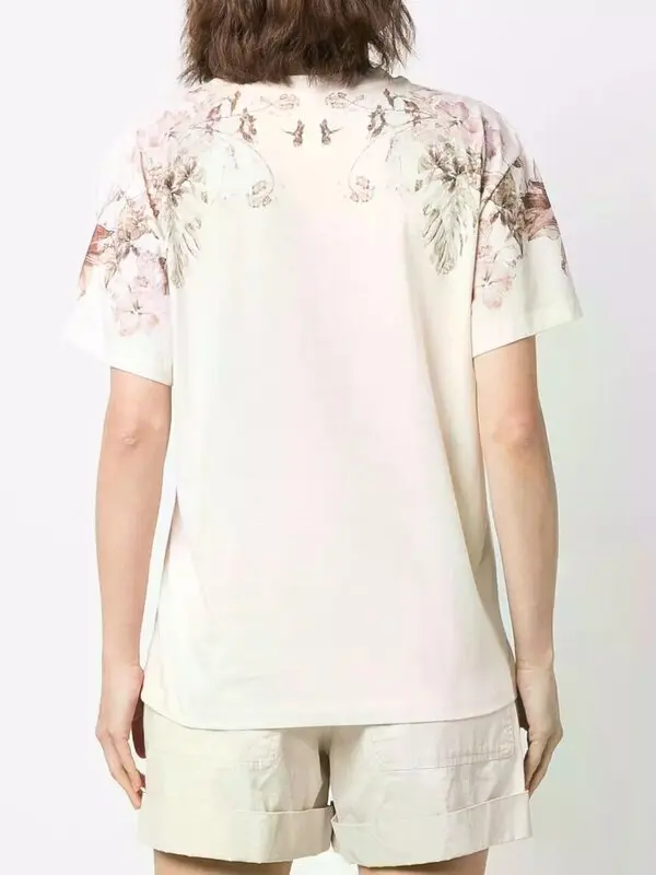 Alberta Ferretti Floral Print T-shirt