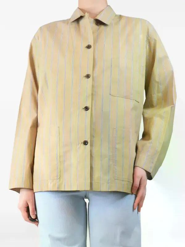 Soeur Archibald Striped Shirt Jacket