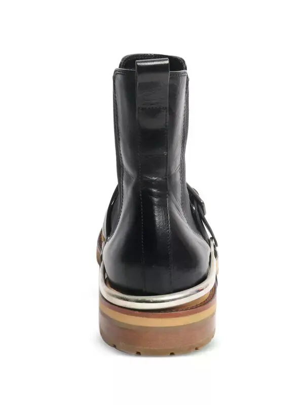 Dries Van Noten Buckled Ankle Boots