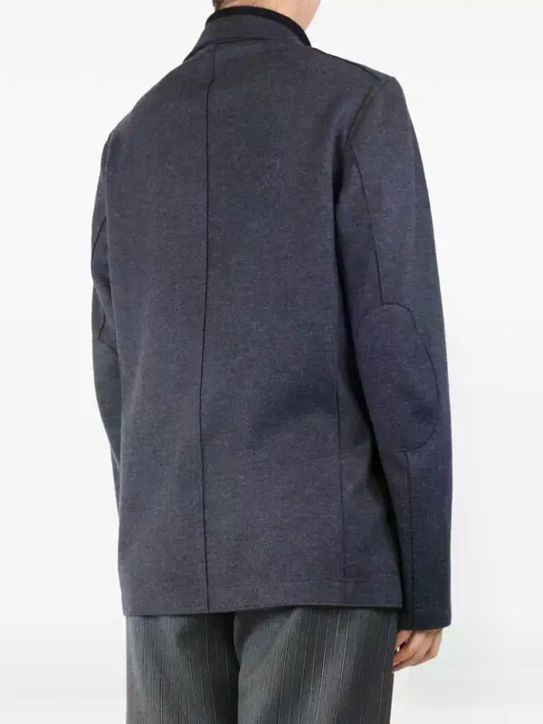 Harris Wharf London Wool Notched Lapel Single-breasted Blazer