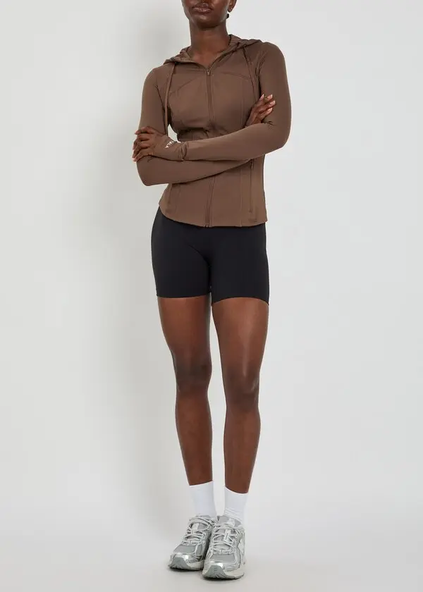 TALA Skinluxe Hooded Stretch-jersey Running Jacket