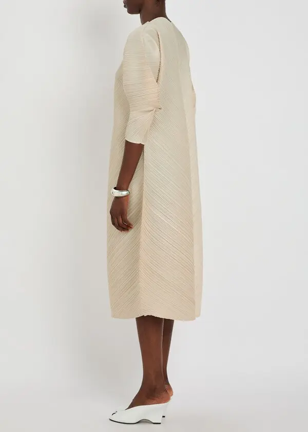 Issey Miyake Pleated Midi Dress