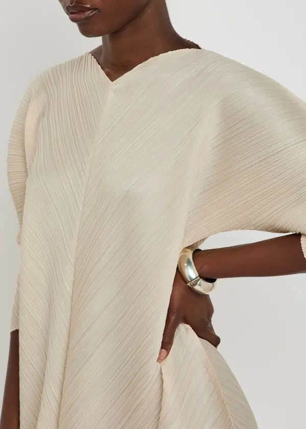 Issey Miyake Pleated Midi Dress