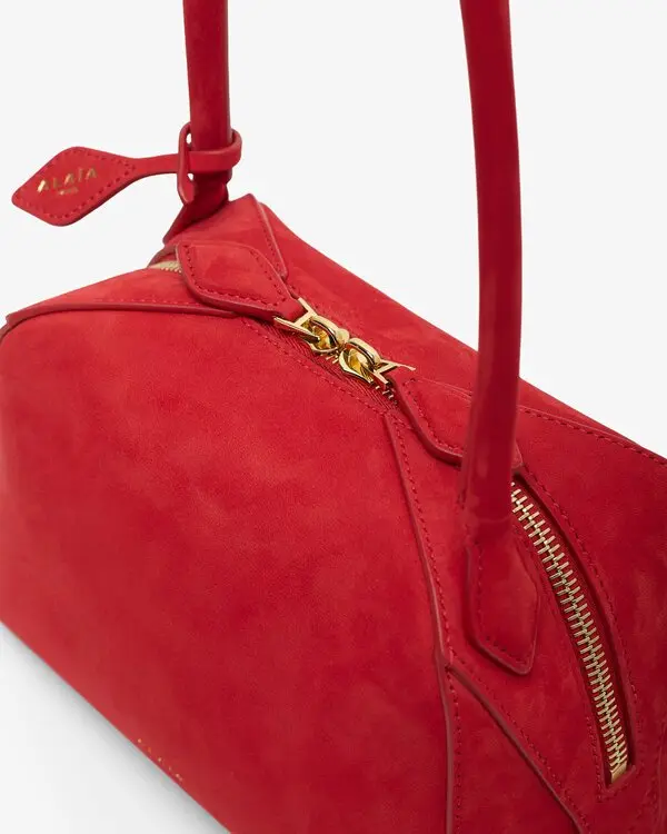 Alaïa Le Bouledogue Small Suede Bag