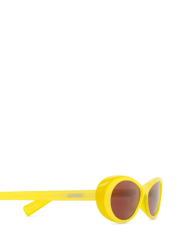 Jacquemus Oval Frame Sunglasses