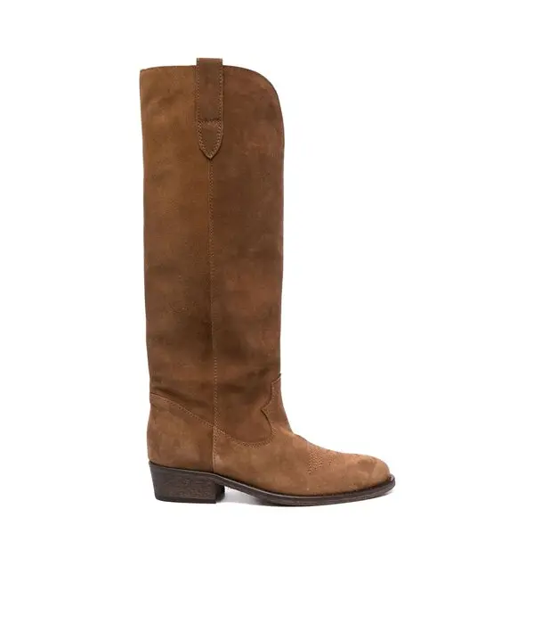 VIA ROMA 15 Knee-high Suede Boots