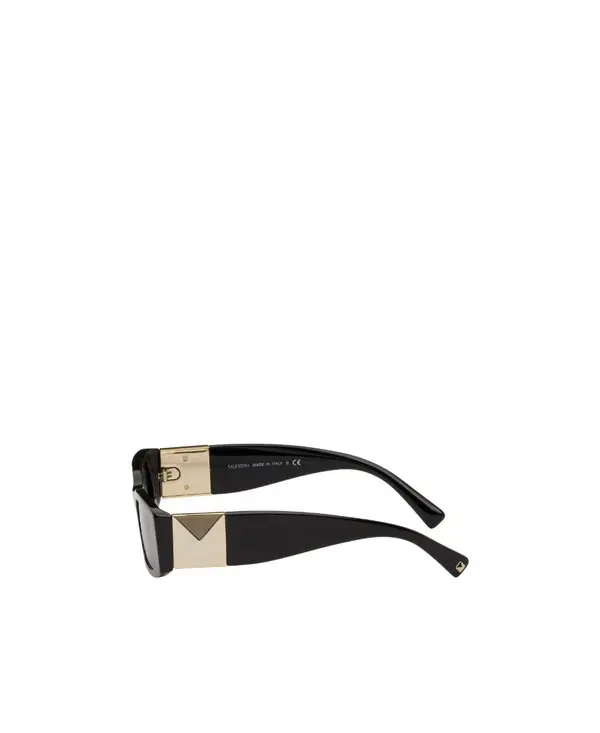 Valentino Garavani Rectangle Frame Sunglasses