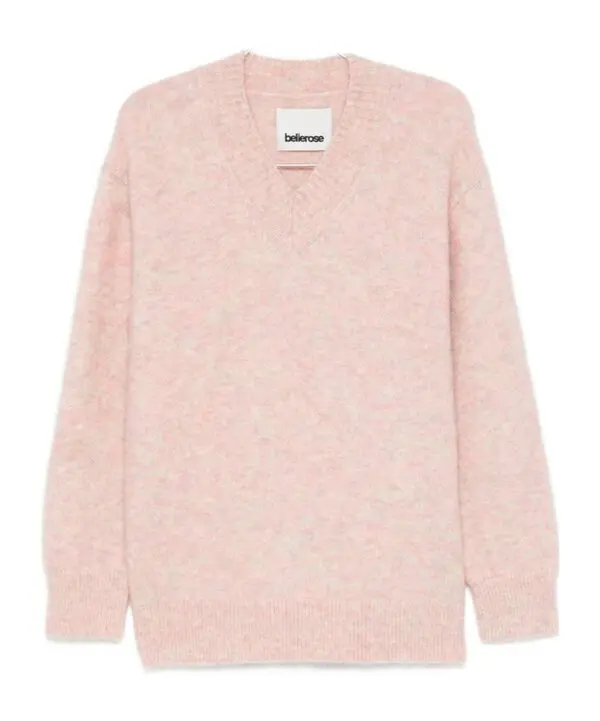 BELLEROSE V-neck Long-sleeved Sweater