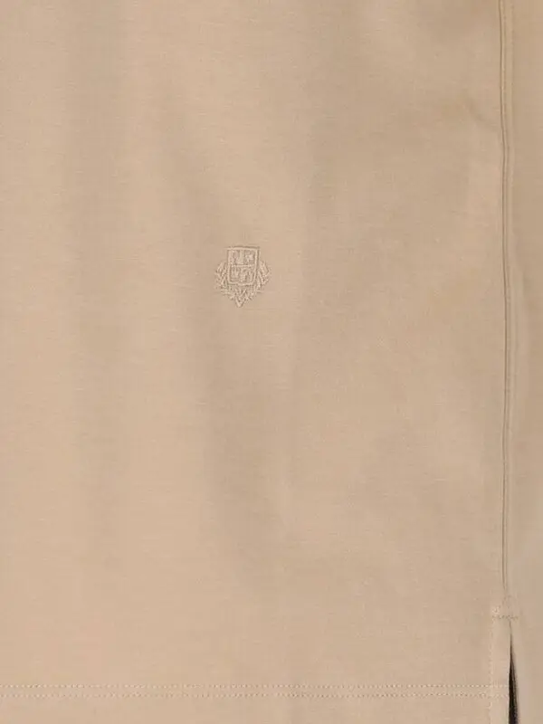 Loro Piana Short Sleeve Crewneck T-shirt - Nude