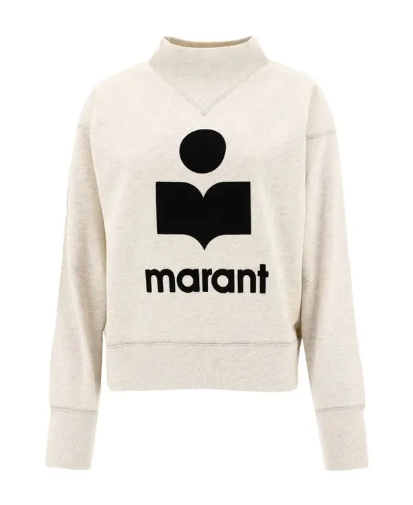 Isabel Marant Étoile Logo Sweater - White