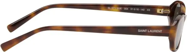 Saint Laurent Oval Frame Sunglasses