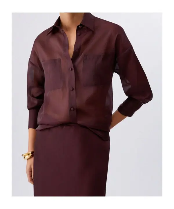 Liu Jo Sheer Pocket Shirt