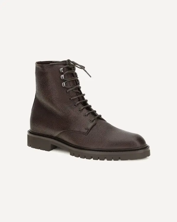 Brunello Cucinelli Lace-up Ankle Boots - Brown