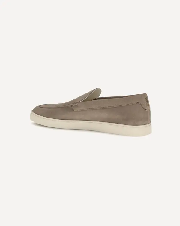 Brunello Cucinelli Suede Loafers - Grey