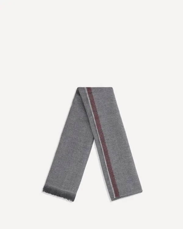 Brunello Cucinelli Cashmere Scarf - Grey