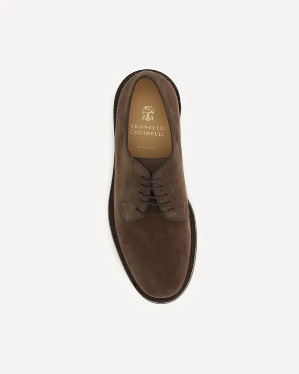 Brunello Cucinelli Suede Lace-up Shoes