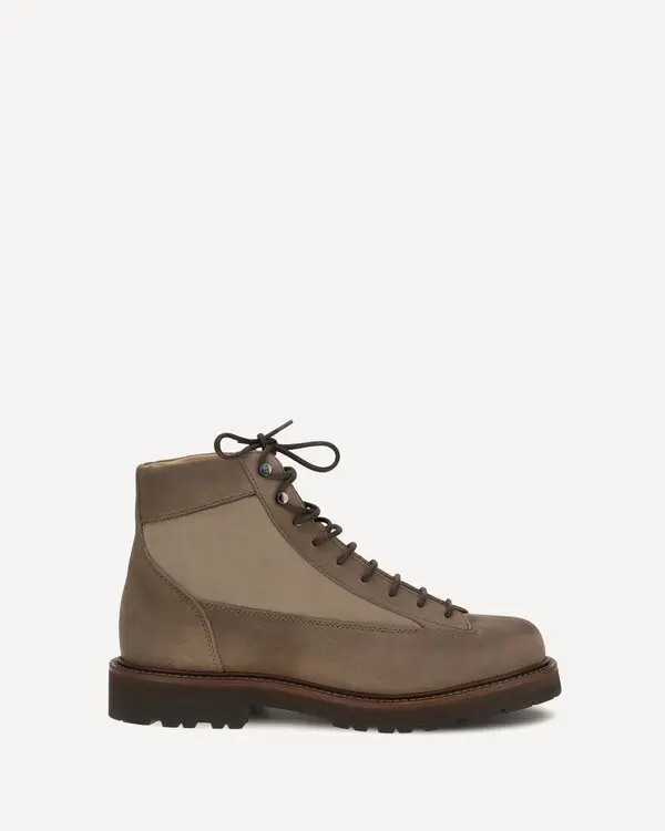 Brunello Cucinelli Lace-up Ankle Boots - Brown