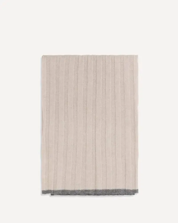 Brunello Cucinelli Cashmere Scarf - Beige