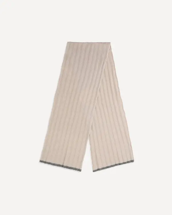 Brunello Cucinelli Cashmere Scarf - Beige