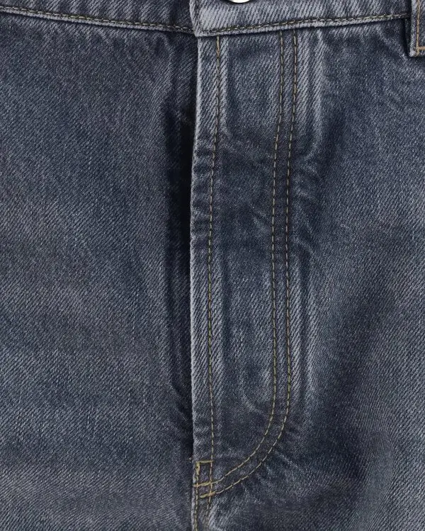 Brunello Cucinelli Straight-leg Turn-up Jeans - Grey