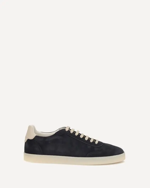 Brunello Cucinelli Suede Lace-up Sneakers - Brown