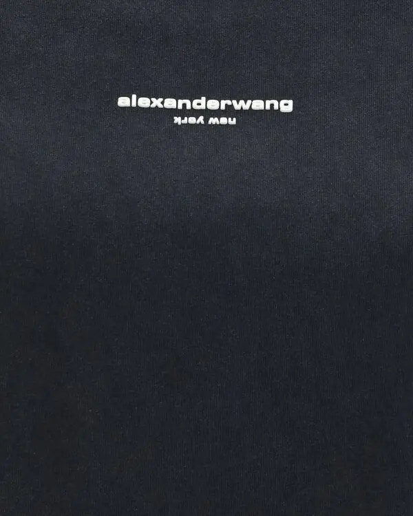 Alexander Wang Short-sleeve T-shirt With Central Logo
