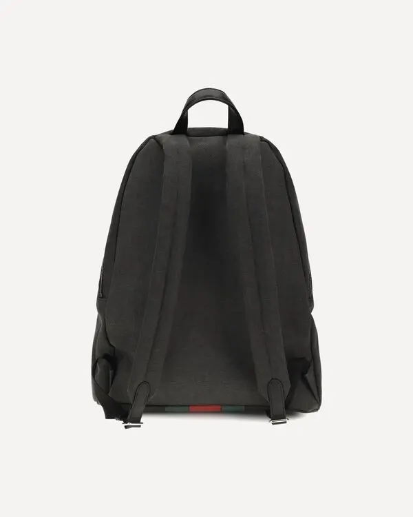 Gucci Large Web Backpack - Black
