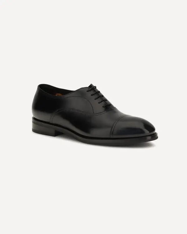 Santoni Leather Lace-up Shoes