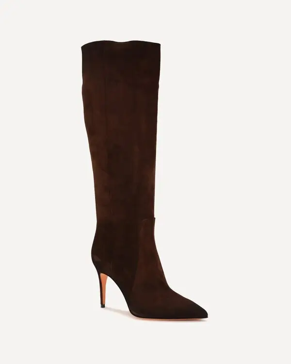 Santoni Pointed High Boots