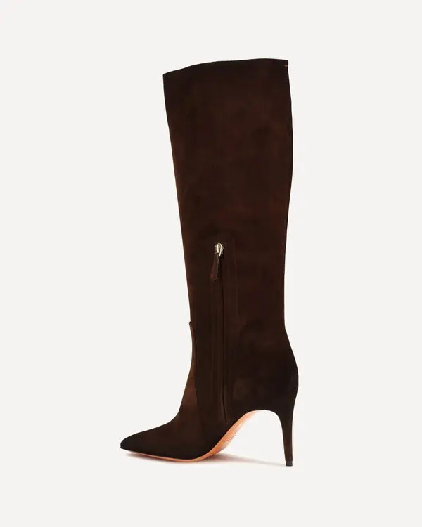 Santoni Pointed High Boots