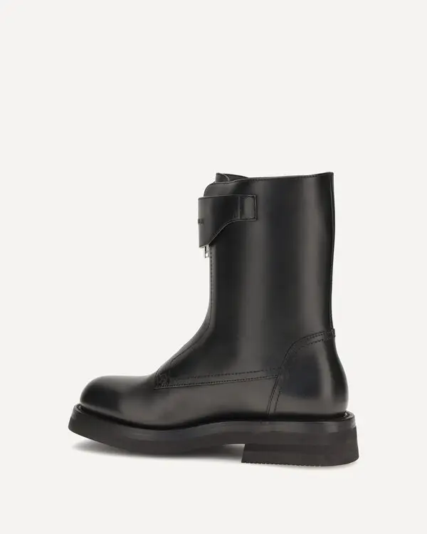 Alexander McQueen Leather Boots