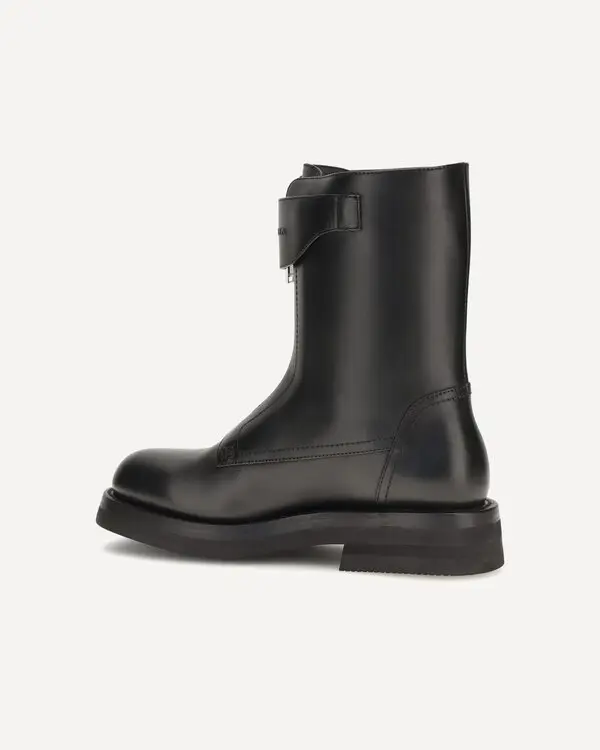 Alexander McQueen Leather Boots