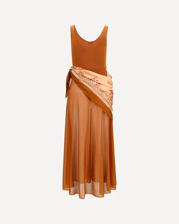 Zimmermann Aster Scarf Maxi Dress