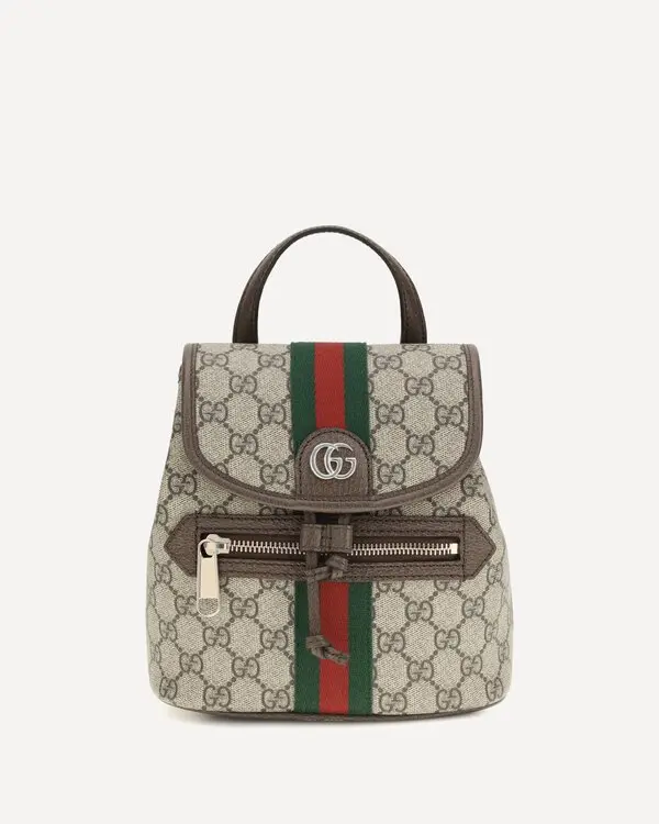 Gucci Ophidia Mini Backpack - Beige