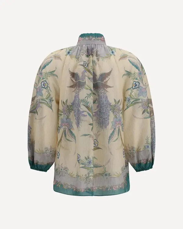 Zimmermann Indra Ruffle Shirt