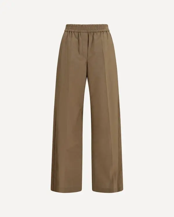 Brunello Cucinelli Relaxed Fit Cotton Pants