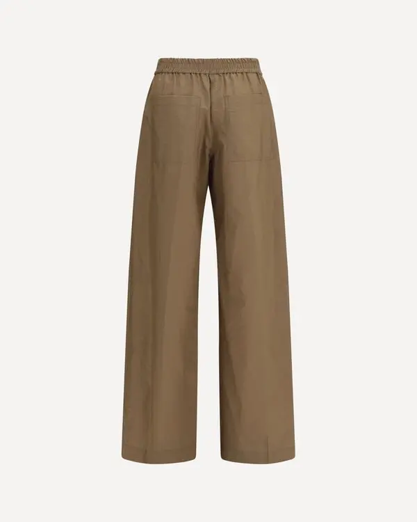 Brunello Cucinelli Relaxed Fit Cotton Pants
