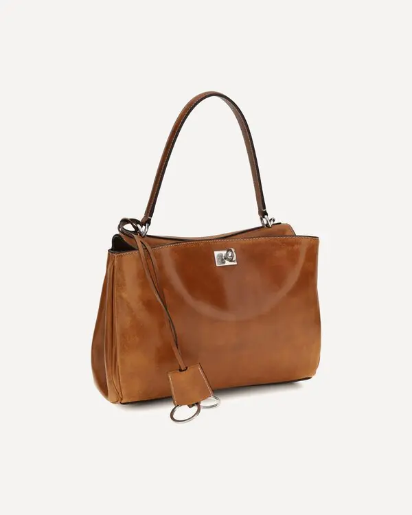 Balenciaga Small Rodeo Handbag - Brown