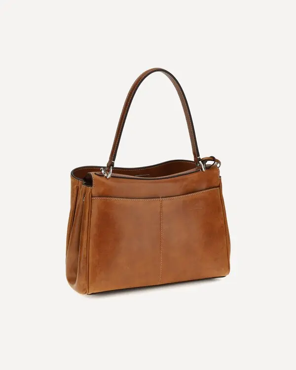 Balenciaga Small Rodeo Handbag - Brown
