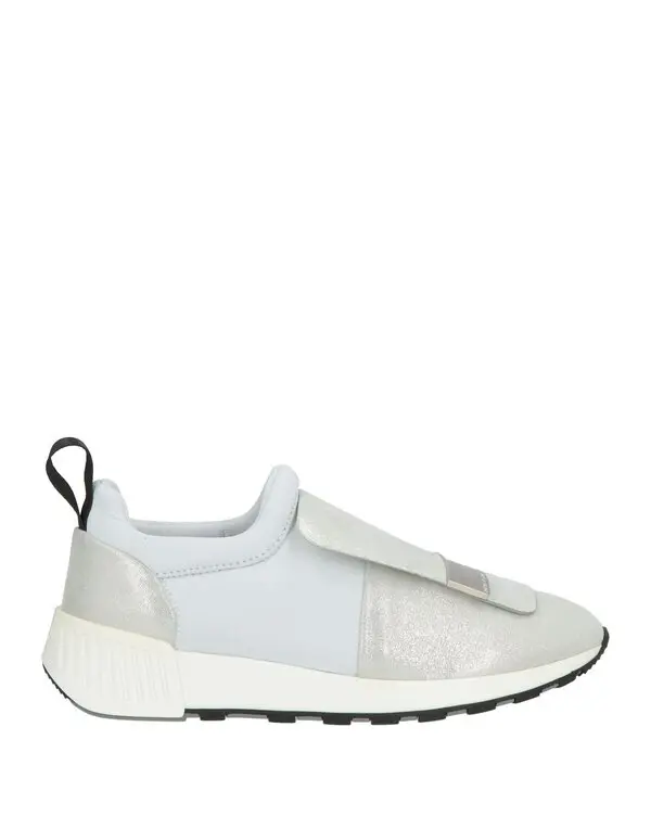 SERGIO ROSSI Metallic Embellished Slip-on Sneakers