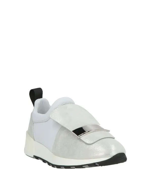 SERGIO ROSSI Metallic Embellished Slip-on Sneakers
