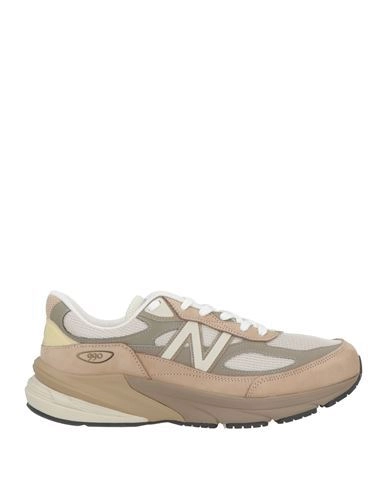 NEW BALANCE 990 Low-top Sneakers In Multicolor Textile And Leather - Sand