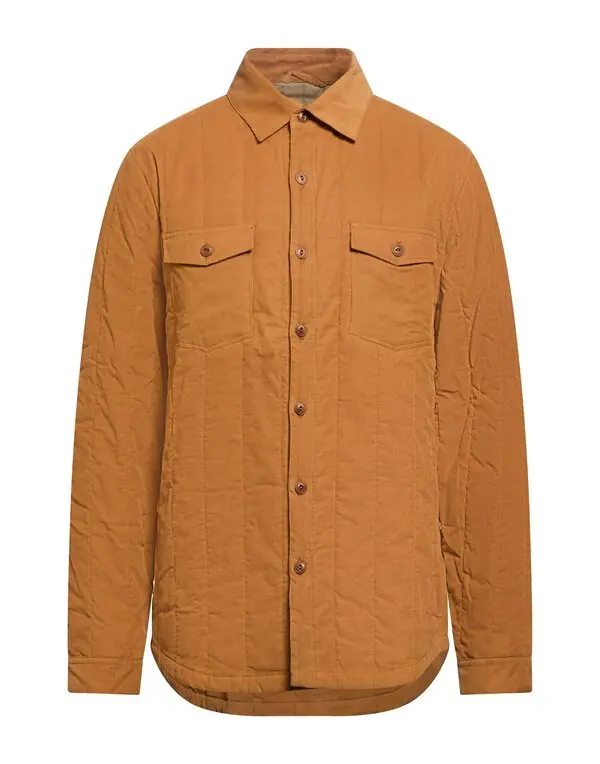 GLANSHIRT Shirt Camel Size Cotton